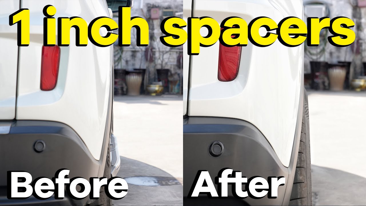 1 Inch Wheel Spacers Before And After