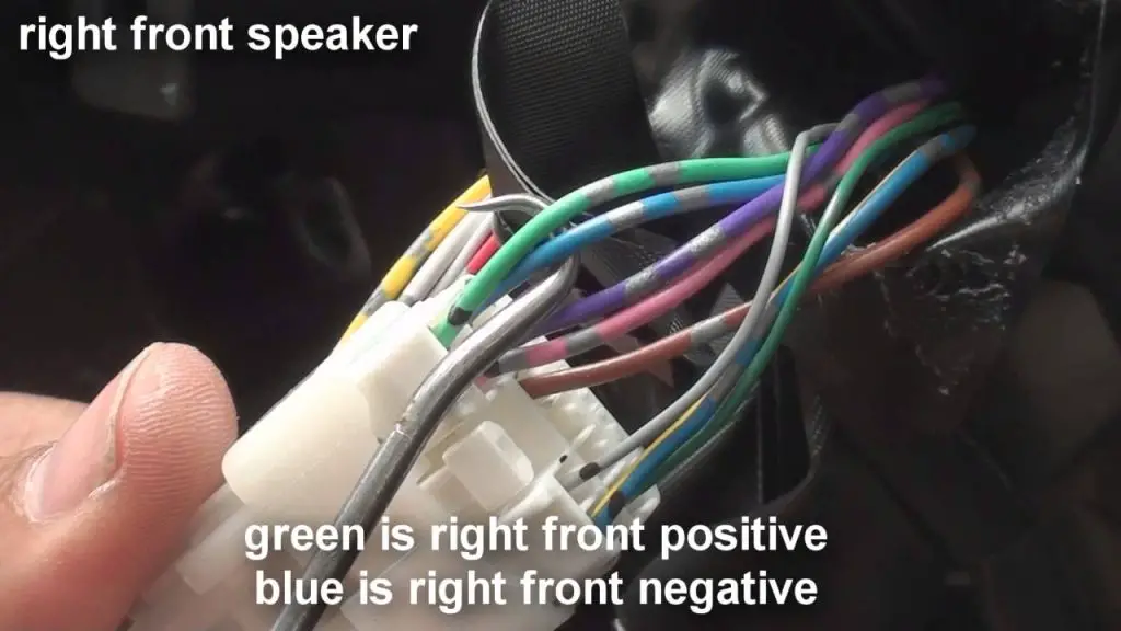 Color Code Toyota Camry Radio Wiring Diagram