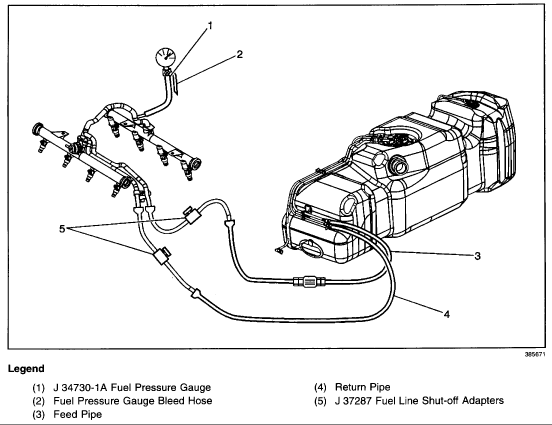 2006 Chevy Silverado Fuel Line Diagram