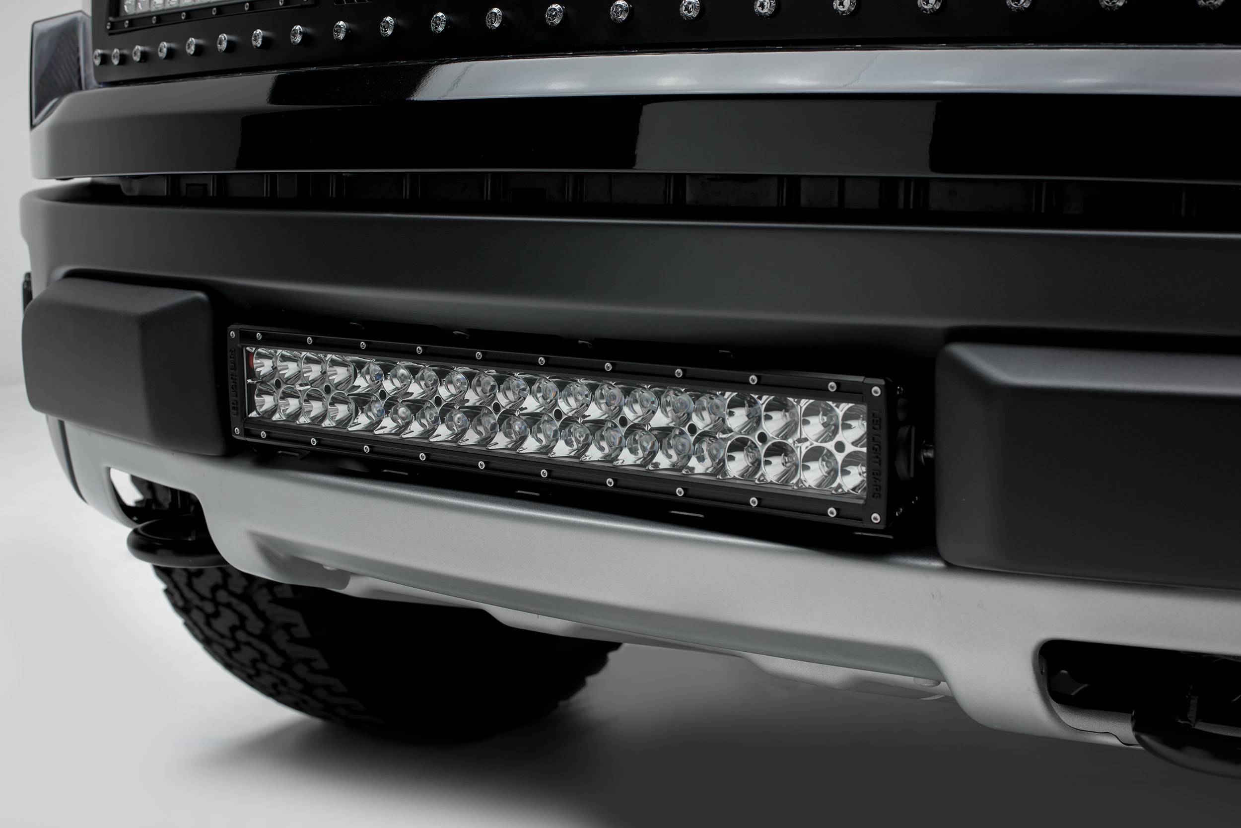 Light Bar On Front Bumper