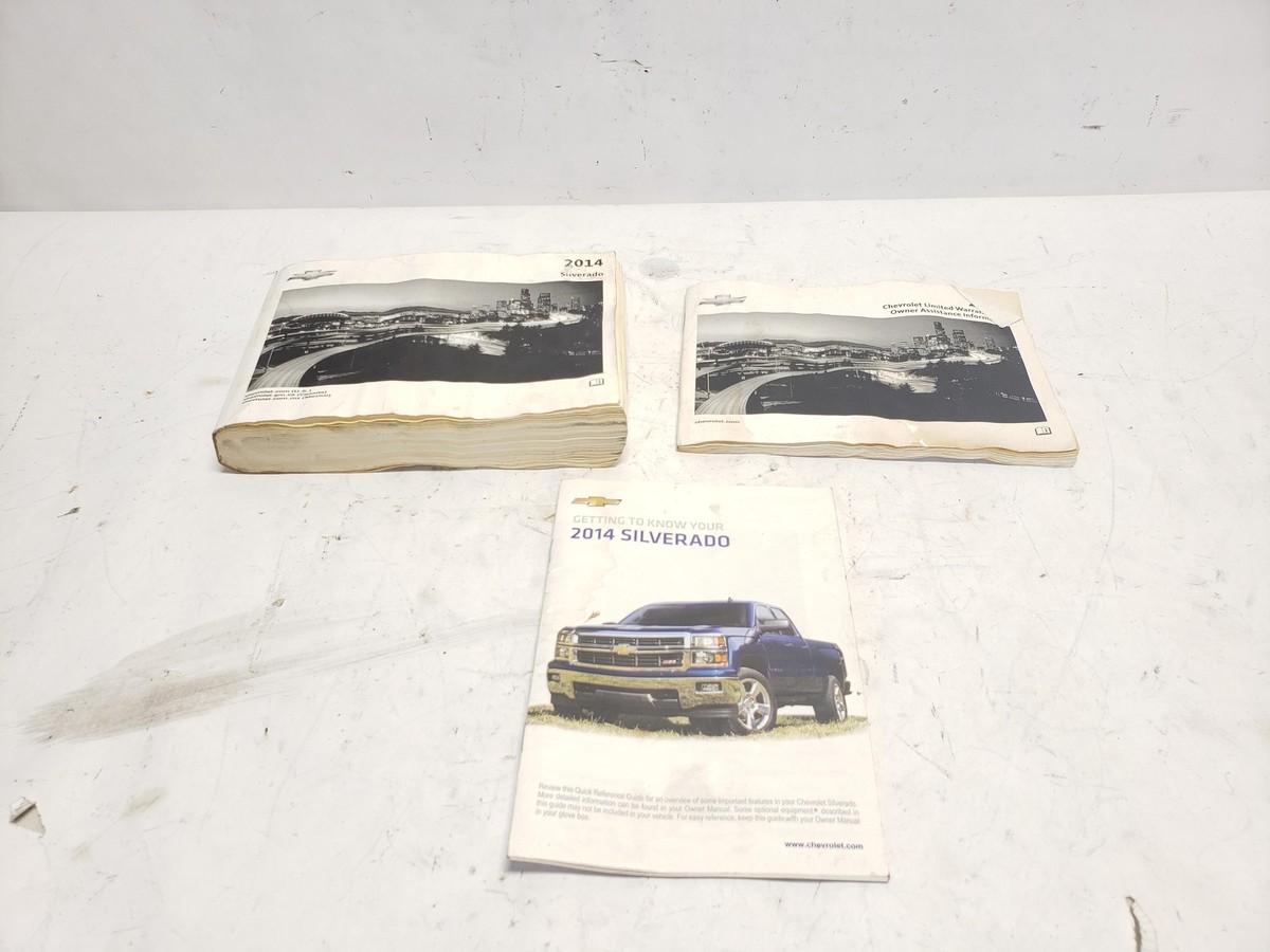 Owners Manual For 2014 Chevy Silverado