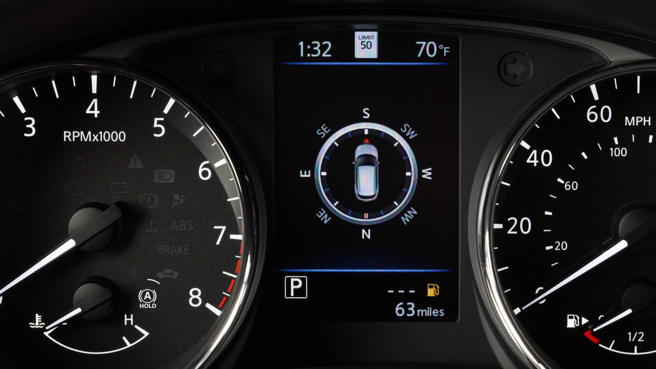2021 Nissan Rogue Brake Service Mode