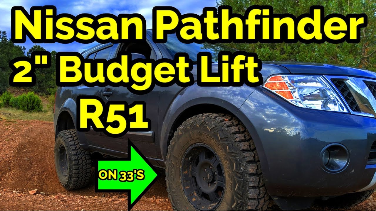 2023 Nissan Pathfinder Lift Kit