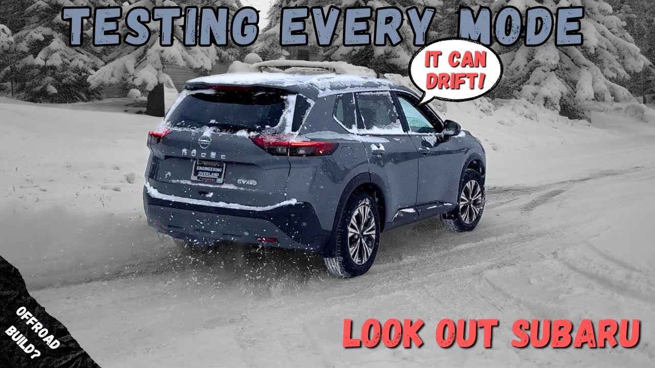 2023 Nissan Rogue Snow Mode