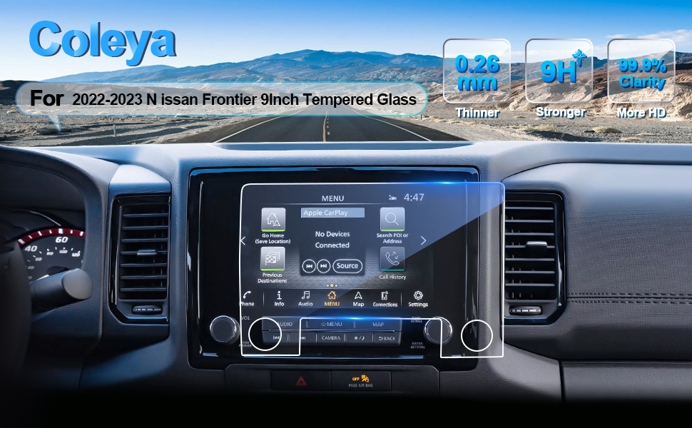 2022 Nissan Frontier Screen Protector