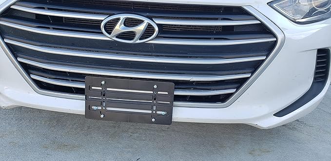 Hyundai Elantra Front License Plate Mount