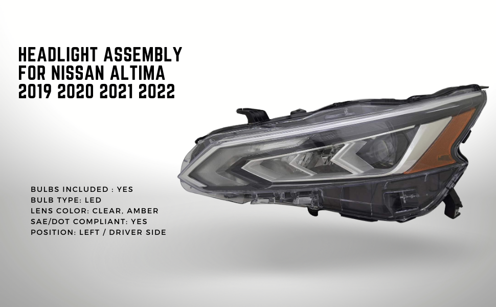2021 Nissan Altima Headlight Bulb