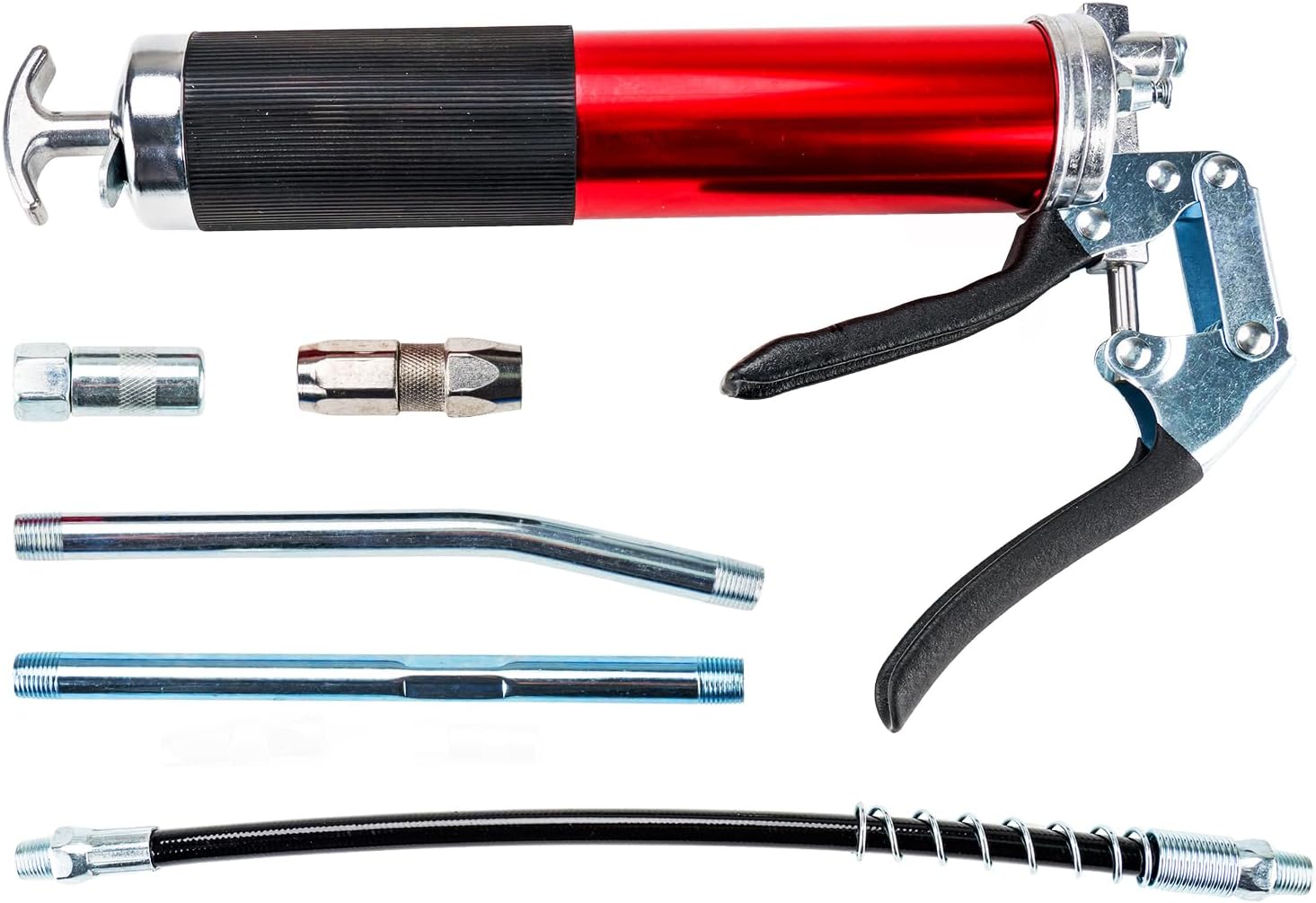 Pistol Grip Grease Gun With Flexible Hose