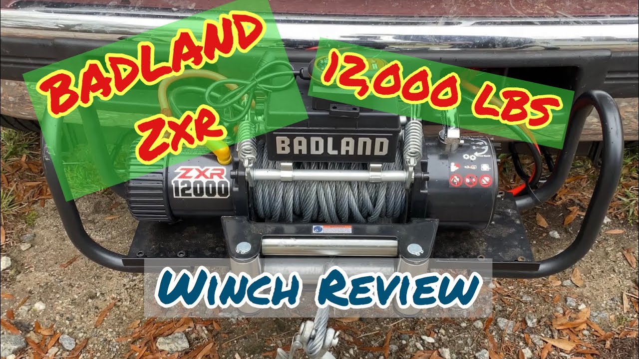12000 Lb Winch Harbor Freight