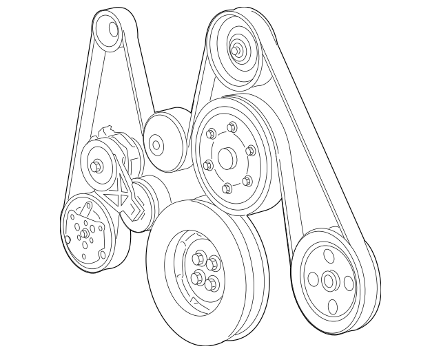 2018 6.7 Cummins Serpentine Belt Diagram