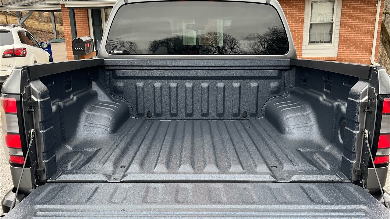 2022 Nissan Frontier Plastic Bed Liner