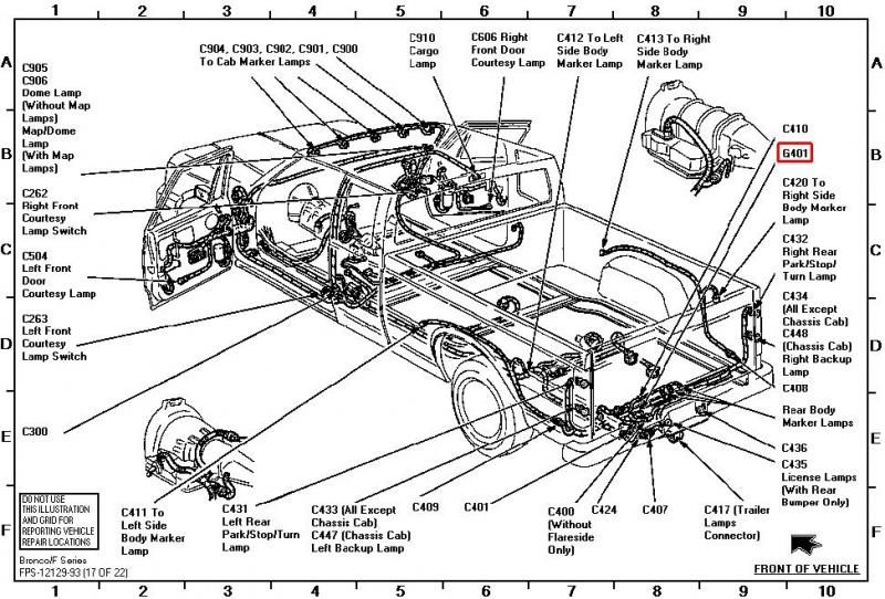 Diagram Ford F150 Ground Wire Location