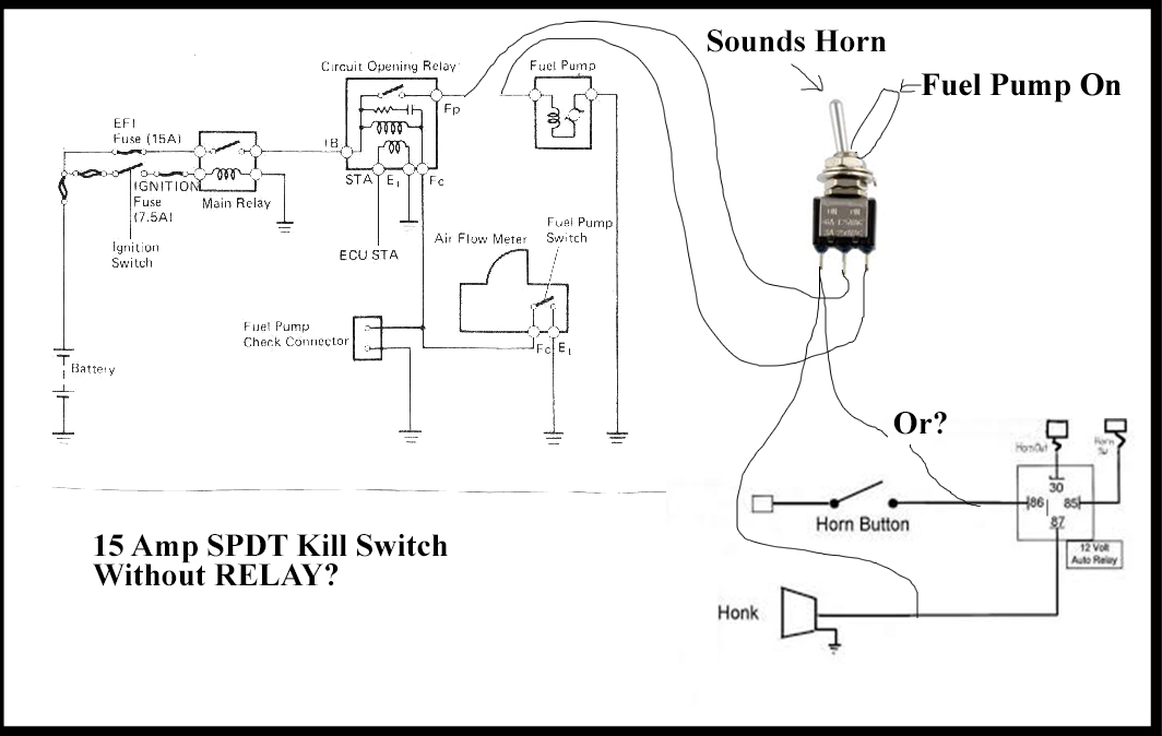 Fuel Pump Relay Kill Switch