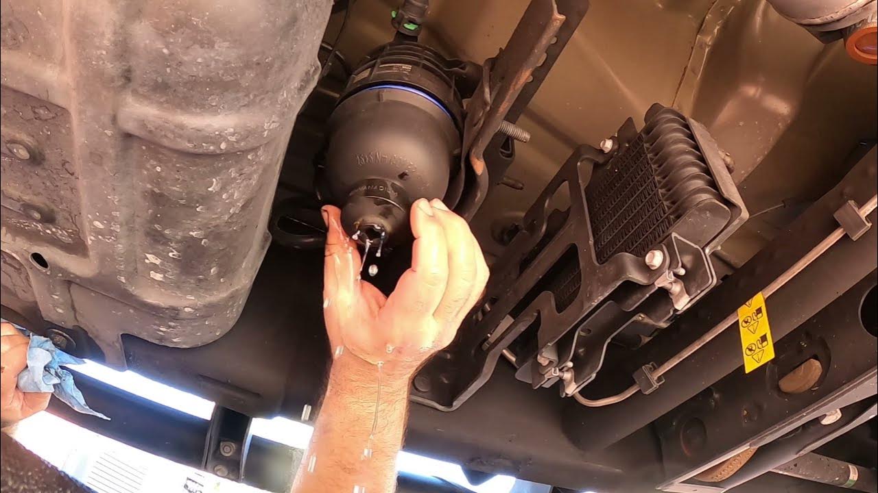 2017 Chevy Silverado Fuel Filter Location