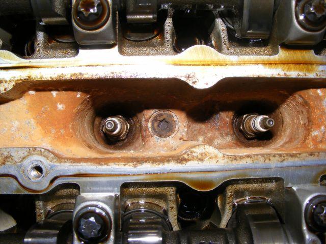Coolant In Spark Plug Hole