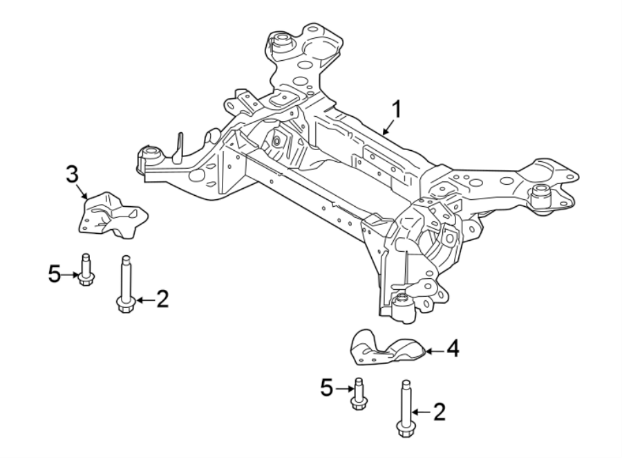 2007 Ford Edge Rear Suspension Diagram