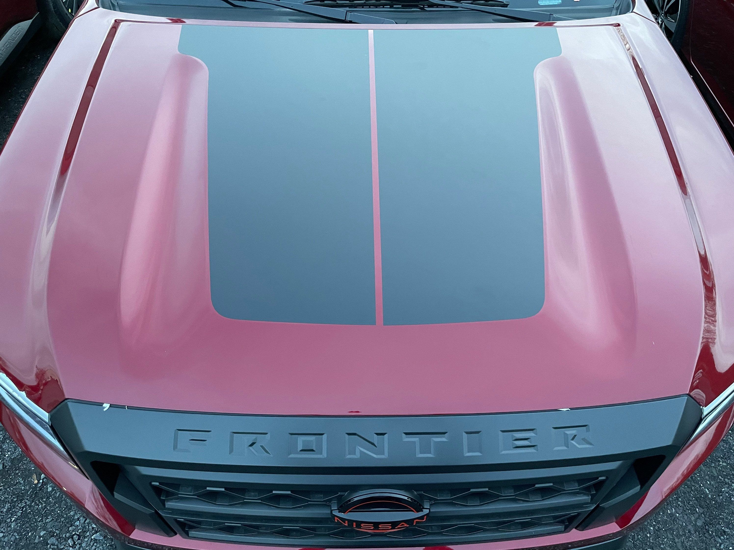 2022 Nissan Frontier Hood Decal