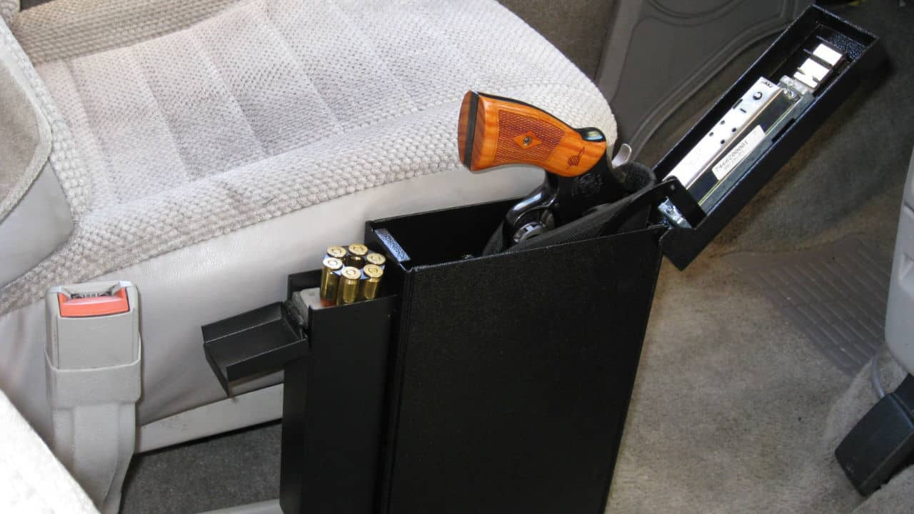 Handgun Lock Box For Truck