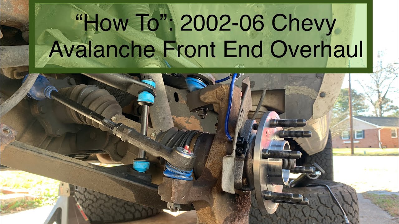 2002 Chevy Avalanche Front Suspension Diagram