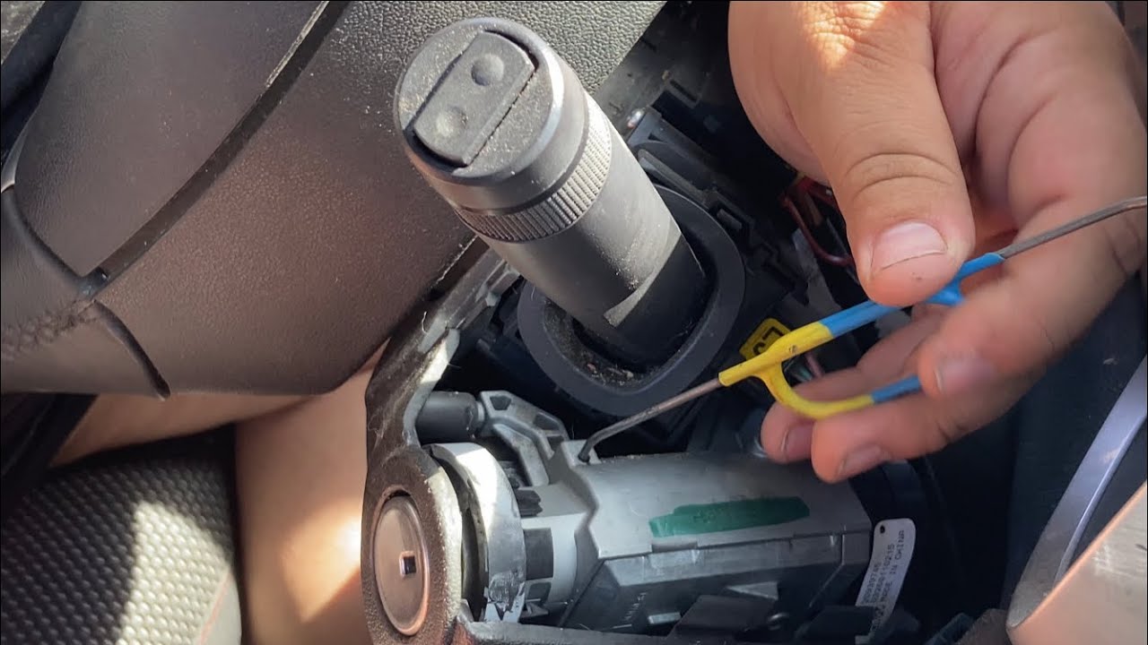 How To Remove Ignition Lock Cylinder