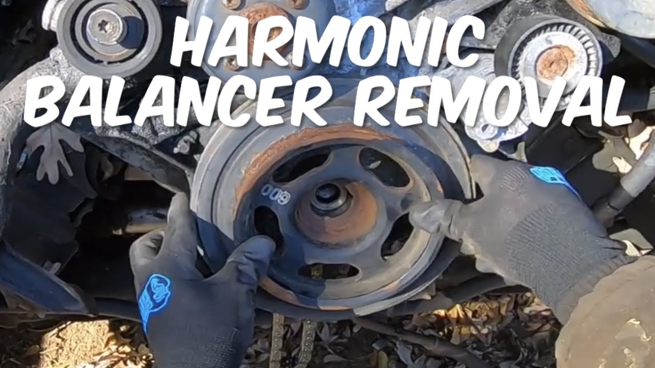Harmonic Balancer Removal Without Tool