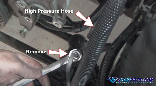 How To Replace Power Steering Hose