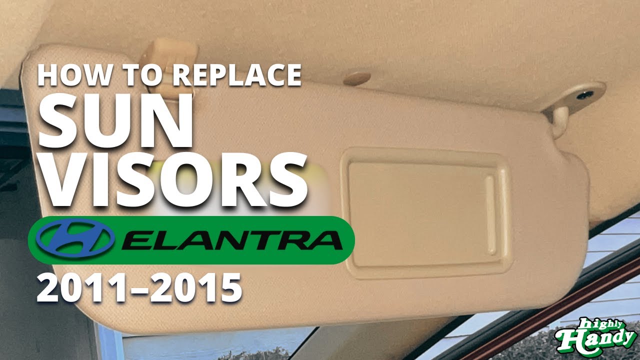 How To Replace Car Visor
