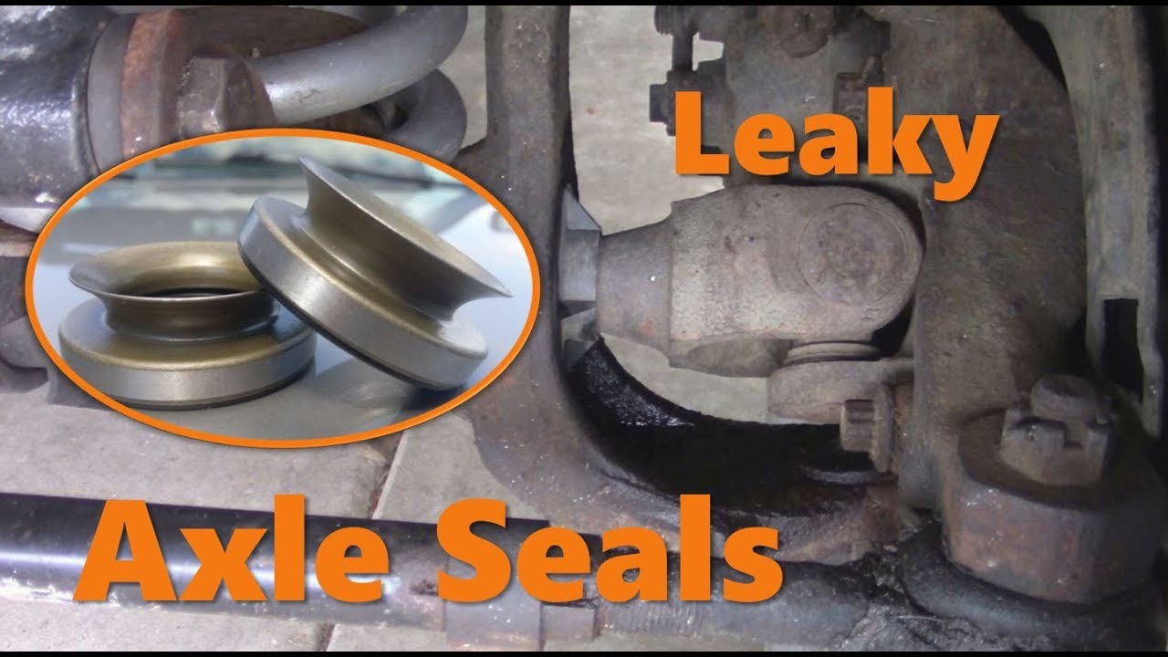 How To Replace An Axle Seal