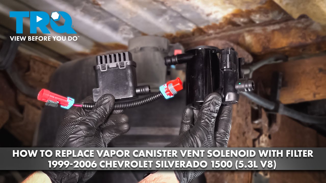 How To Replace Vapor Canister Vent Solenoid