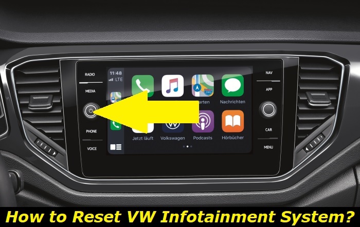 How To Reset Infotainment System