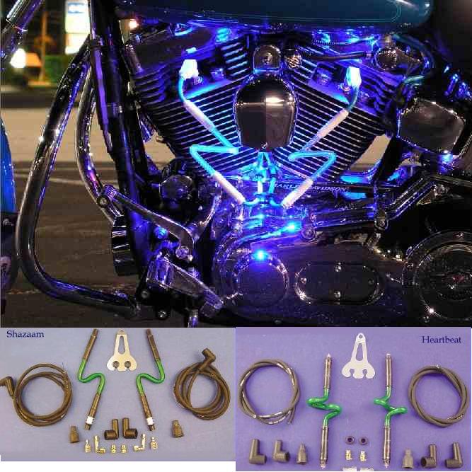 Flashing Spark Plug Wires