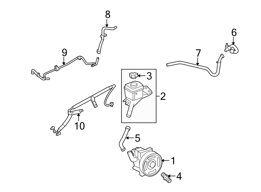 2006 Mercury Milan Steering Comn