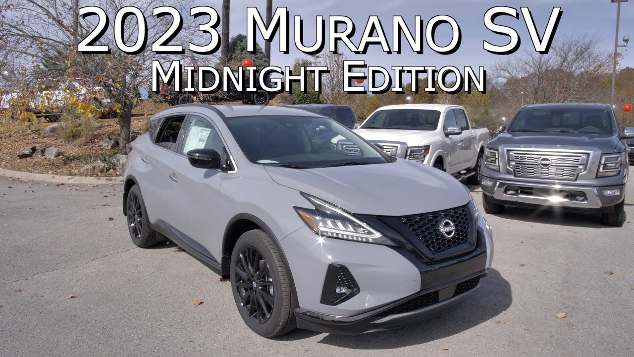 2023 Nissan Murano Sv Midnight Edition