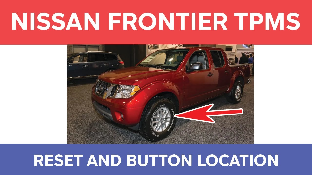 Nissan Tpms Reset Button Location
