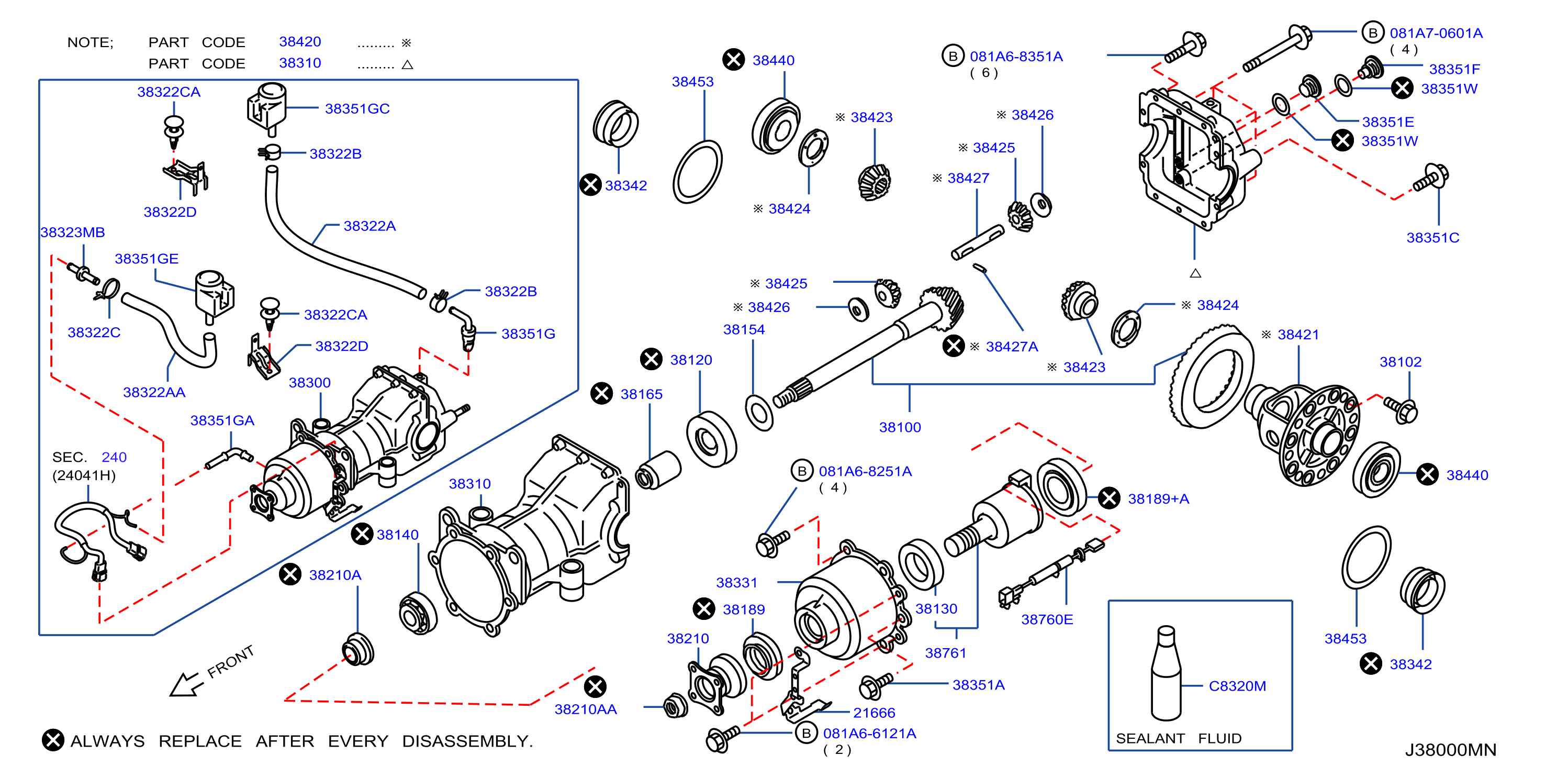 Nissan Rogue Rear Differential Replacement