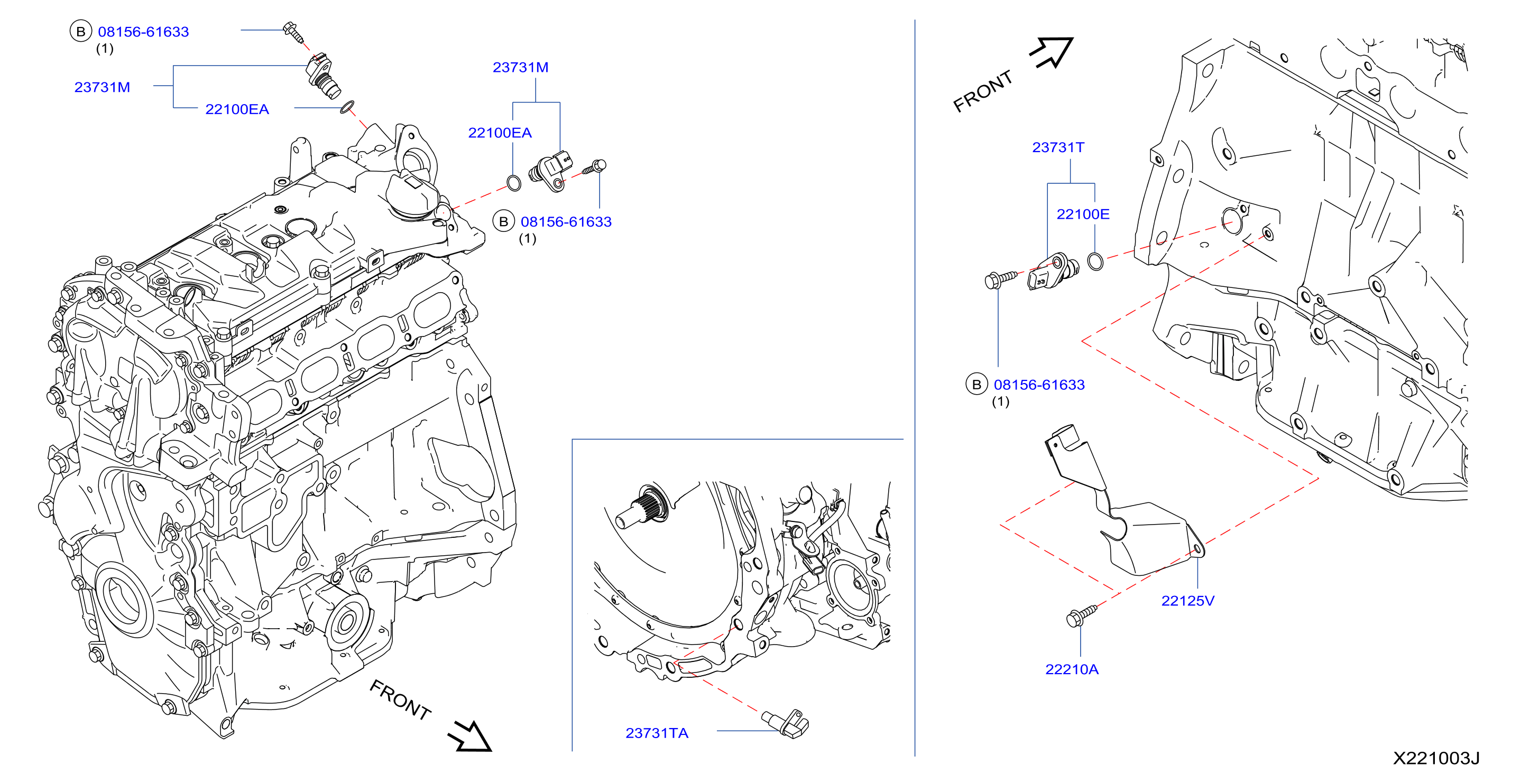 2016 Nissan Rogue Crankshaft Position Sensor Location