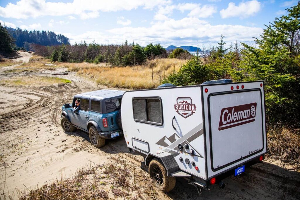 Two Person Pull Behind Camper