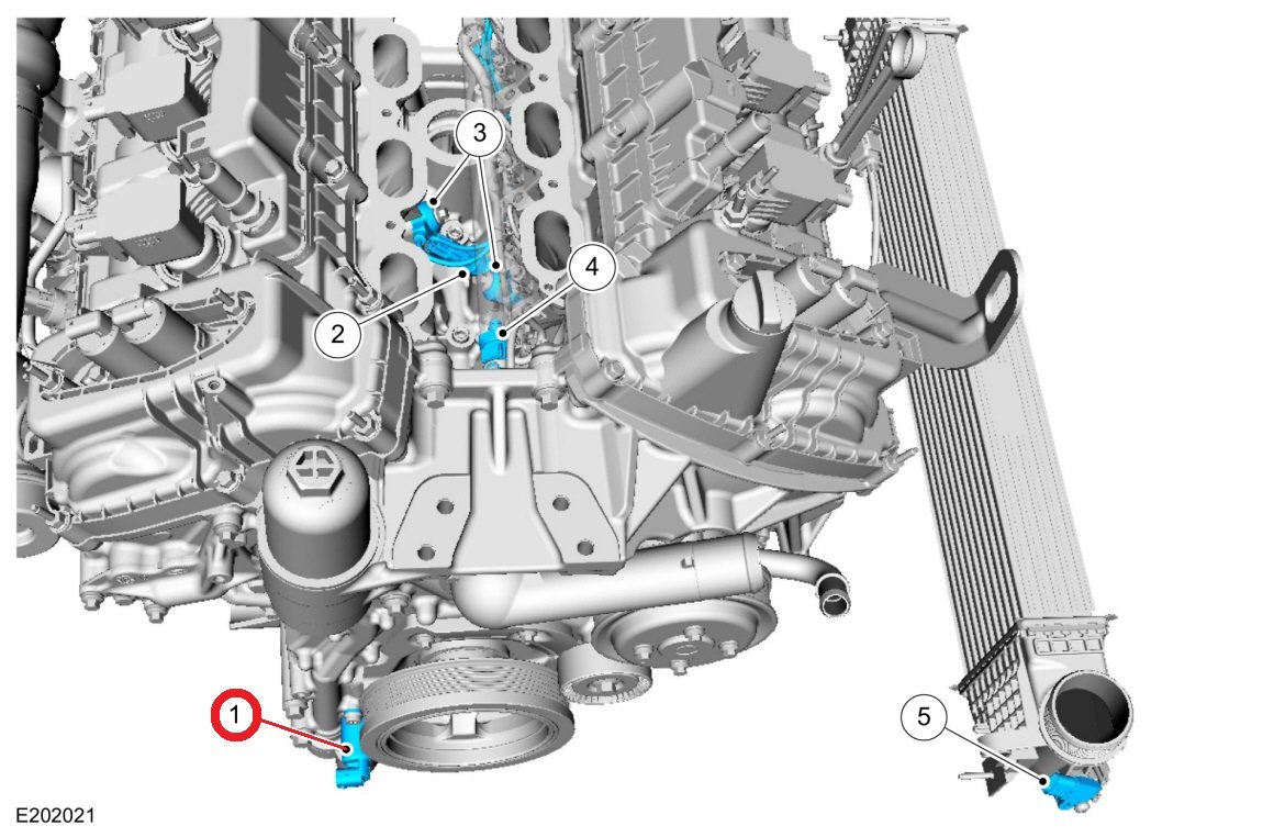 2014 F150 5.0 Oil Pressure Sensor Location