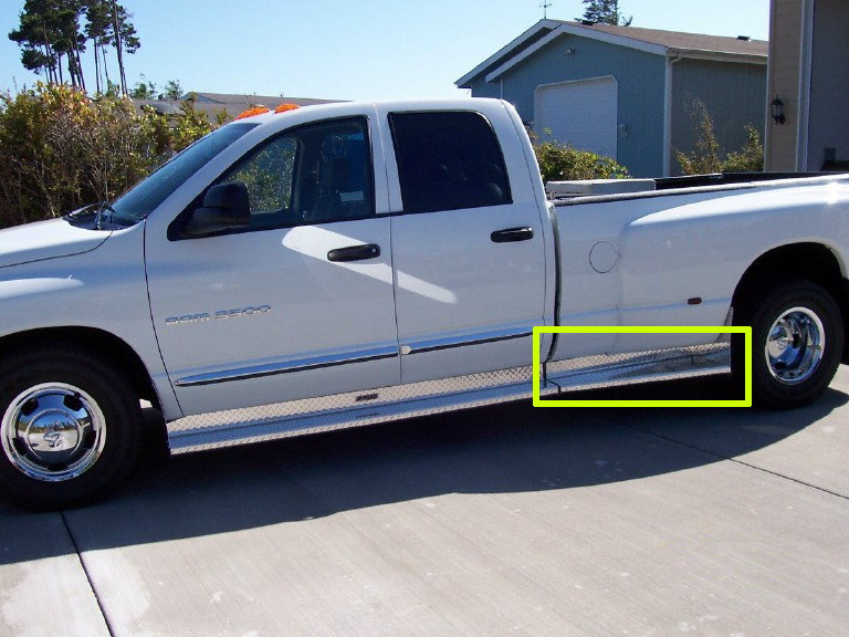 Running Boards For Dodge Ram 3500 Dually