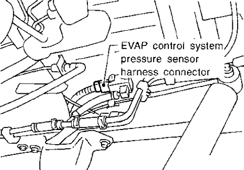 Where Is The Evap Pressure Sensor Located