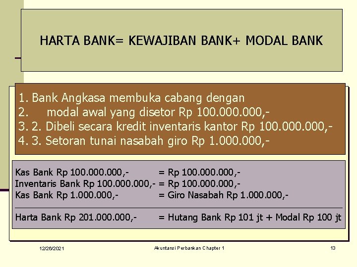 What Is Bank 1 And Bank 2