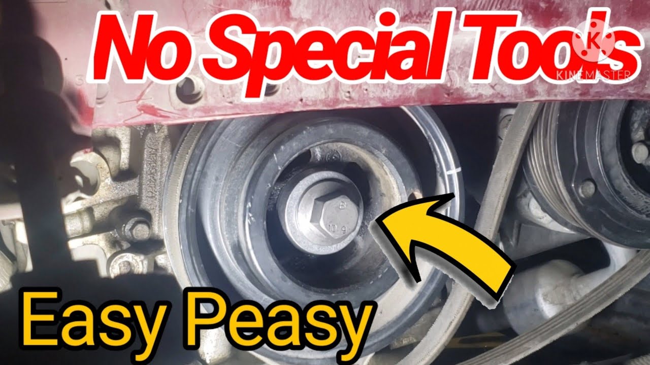 How To Remove A Crank Pulley Bolt