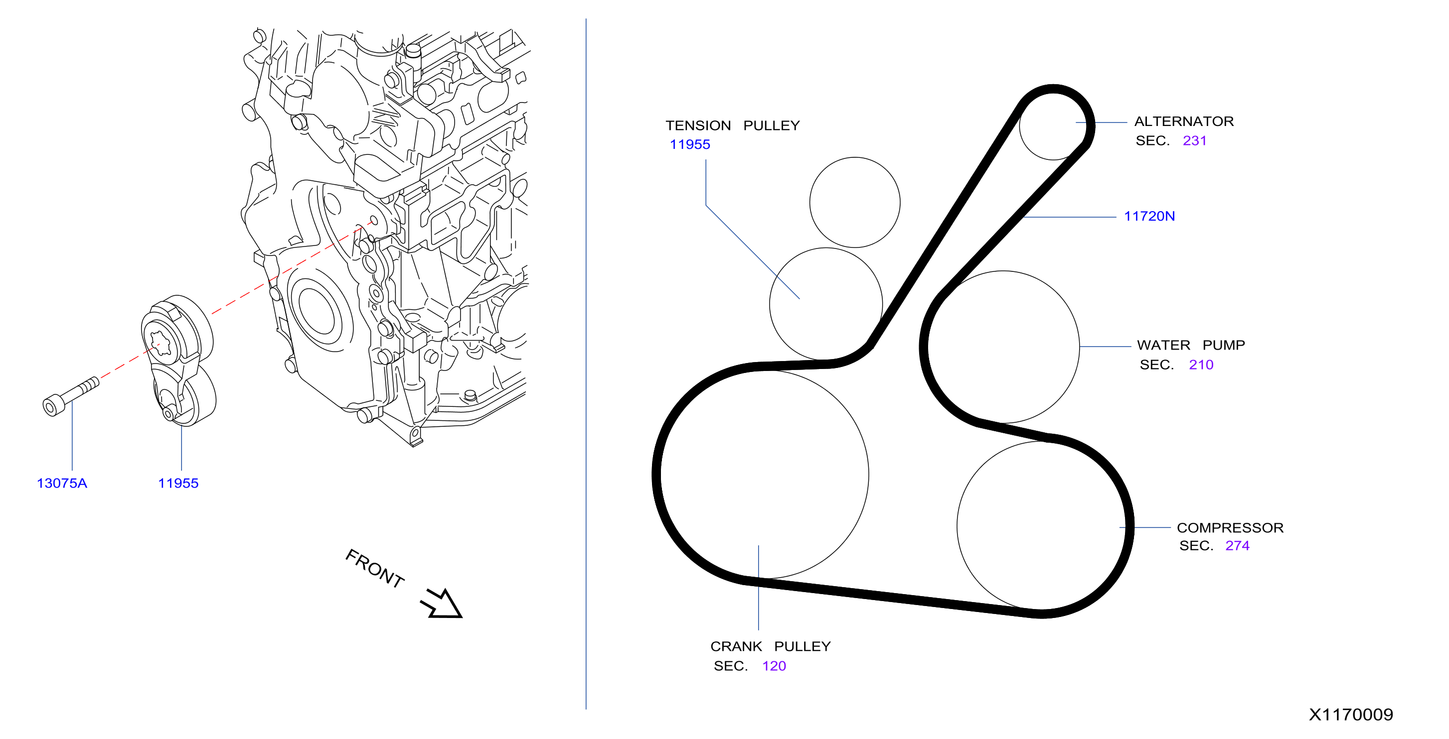 2016 Nissan Versa Belt Diagram