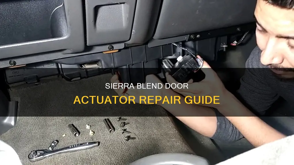How To Repair A Blend Door Actuator