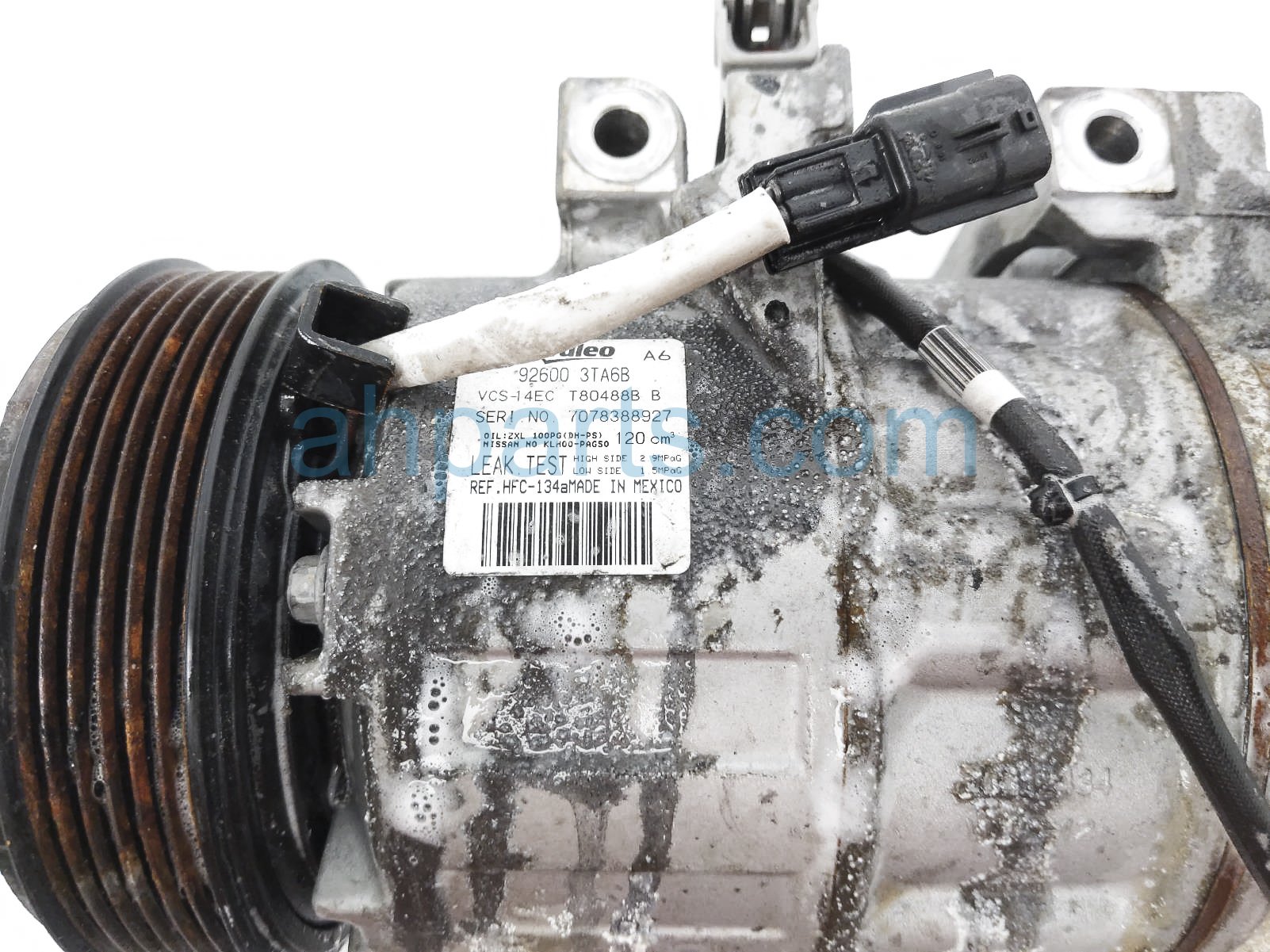 2017 Nissan Altima Air Compressor