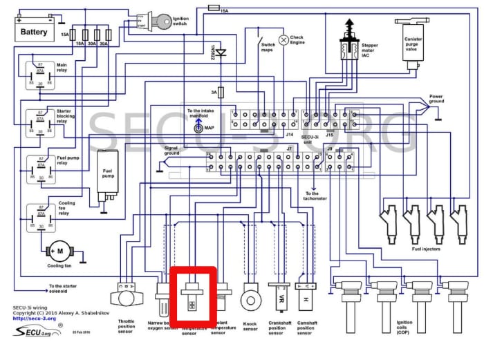 Intake Air Temperature Sensor Diagram