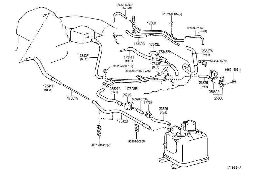 2001 Tundra Fuel Line Connectors Diagram