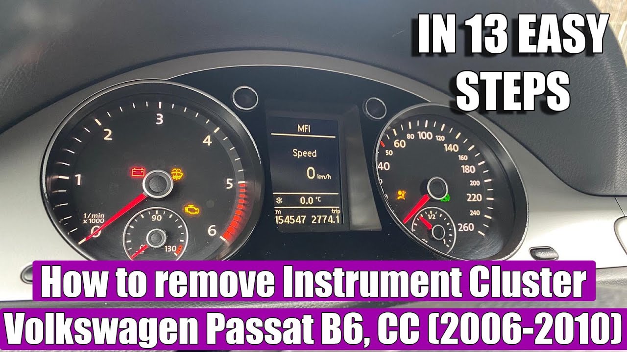 How To Remove The Instrument Cluster