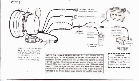 How To Wire A Rev Counter