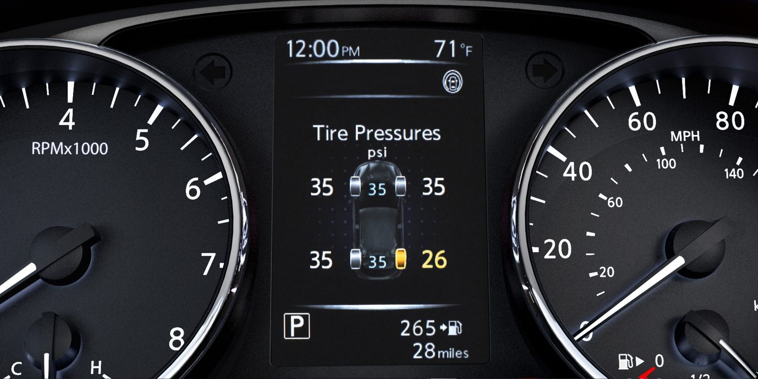 Nissan Rogue Tyre Pressure